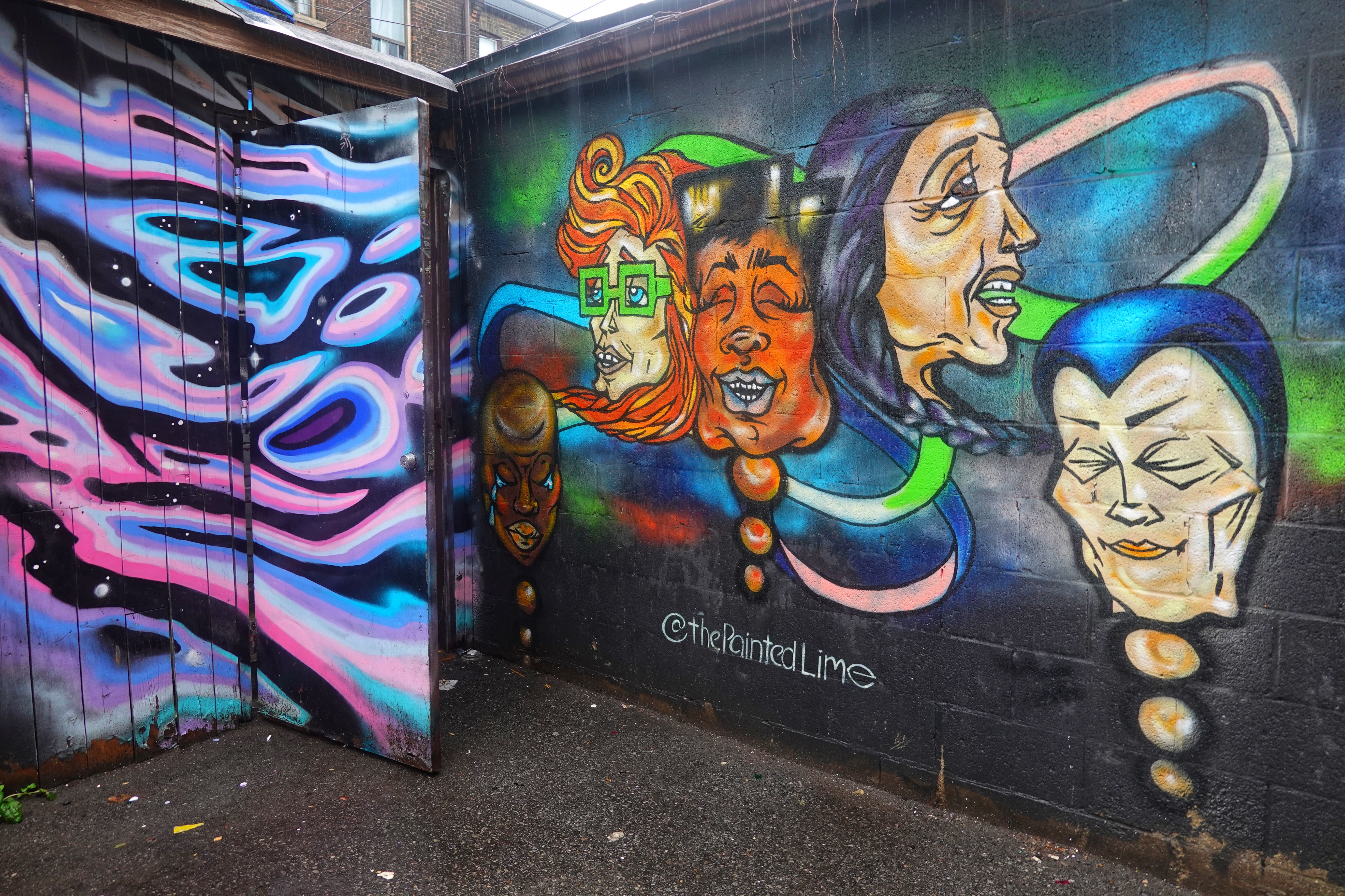 TORONTO, CANADA 🇨🇦 STREET ART: ARTIST, THE PAINTED LIME – TOKIDOKI (NOMAD)